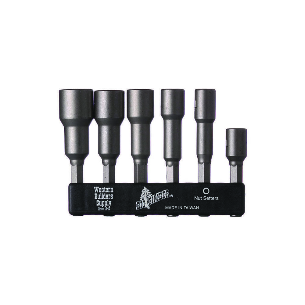 6 Piece Nut Setter Variety-Pack w/ Reusable Holder – Pergola World